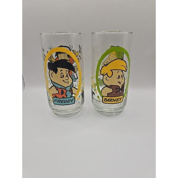 Pizza Hut | Dining | Vintage 986 Pizza Hut The Flintstone Kids Freddy ...